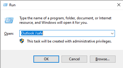 Outlook can't start. - Microsoft Q&A