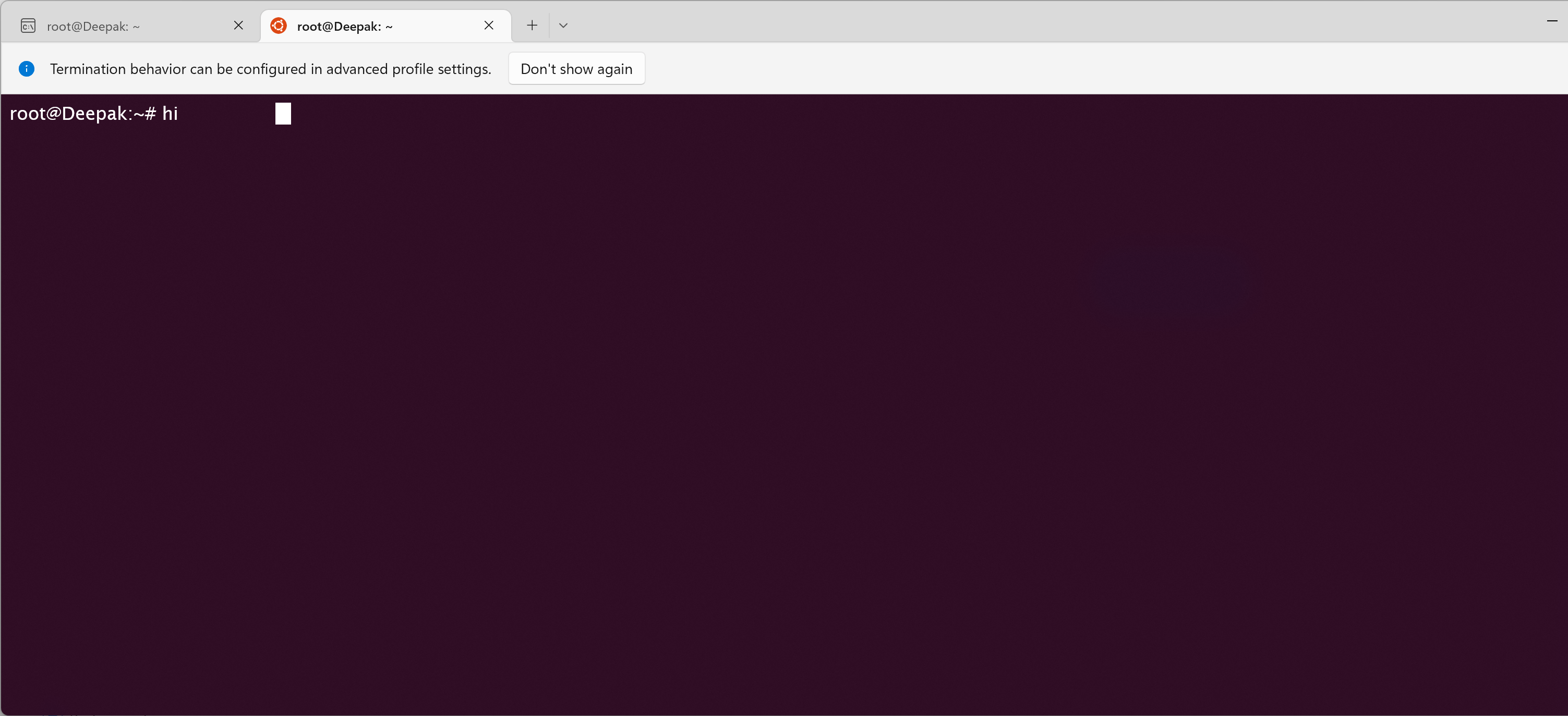 terminal cursor is ahead of itself - Microsoft Q&A