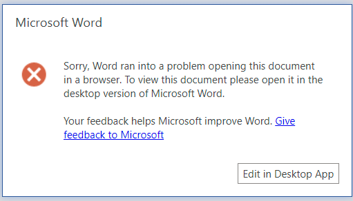 File Error on Microsoft Teams and Word - Microsoft Q&A