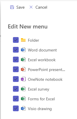 Standardise the New Menu when creating a New Teams - Microsoft Q&A