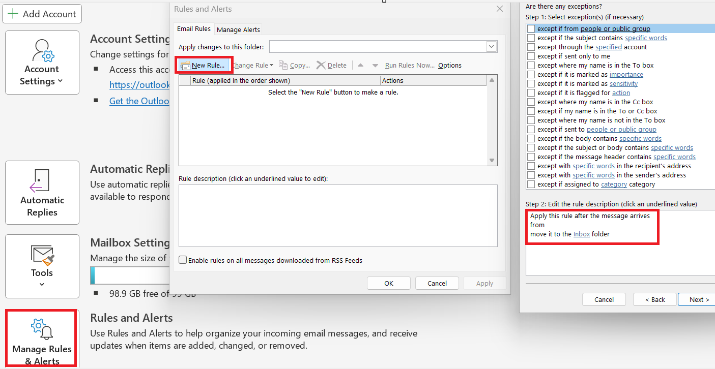Why do the Junk Email settings not work, and how do I stop real mail ...