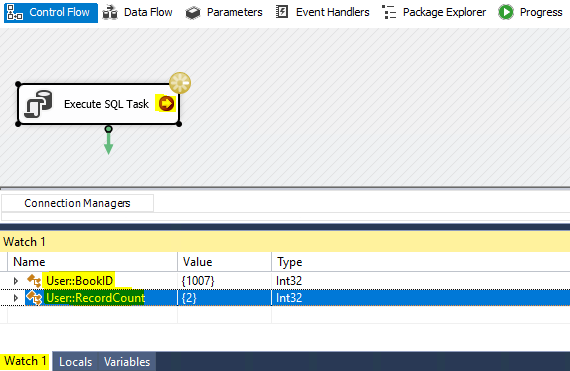 Ssis Execute Sql Task Not Returning Results Microsoft Qanda 6022