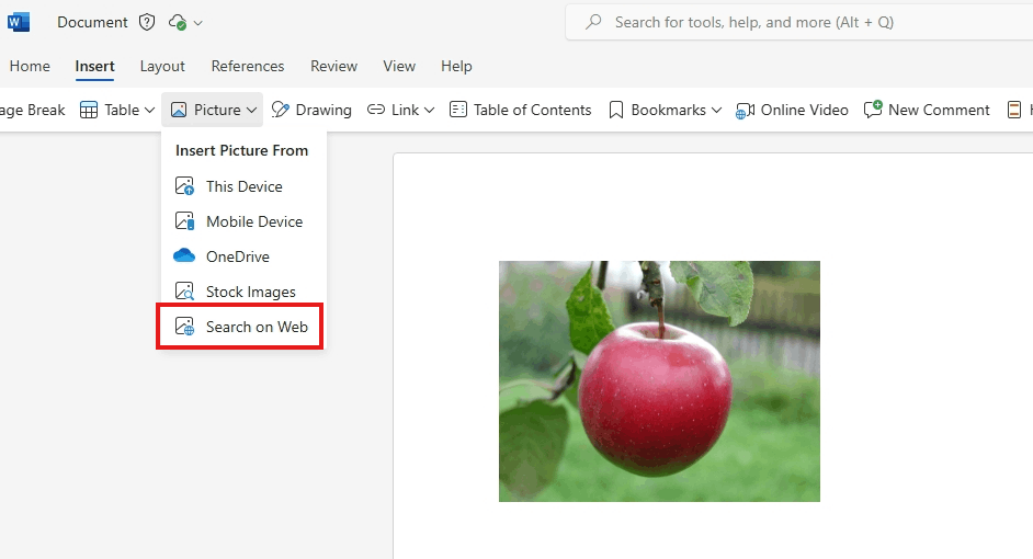 Insert Online Pictures Not Working - Microsoft Q&A