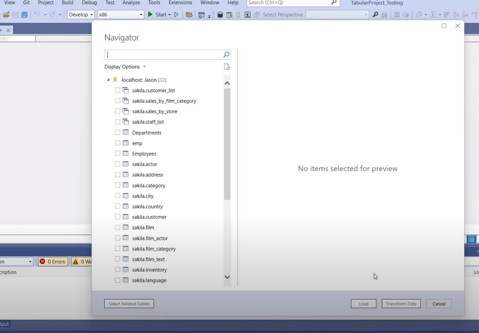 SSAS Tabular model 2022 (Disappear specific data import feature ... SSAS Tabular model 2022 (Disappear specific data import feature ...