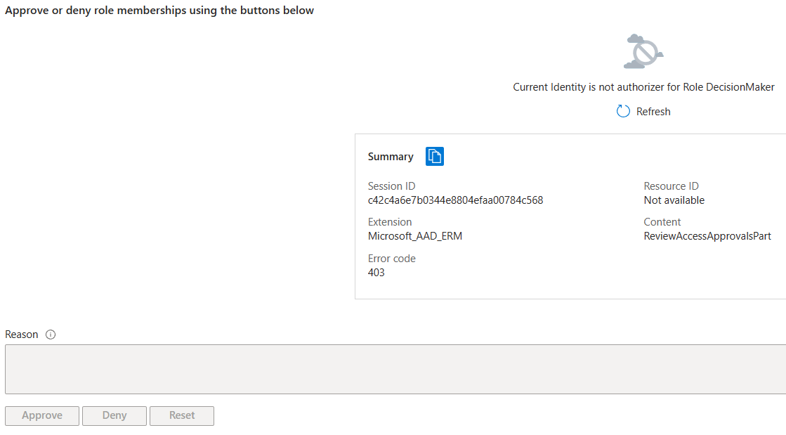 When my CIO accesses the Active Directory Privileged Identity ...