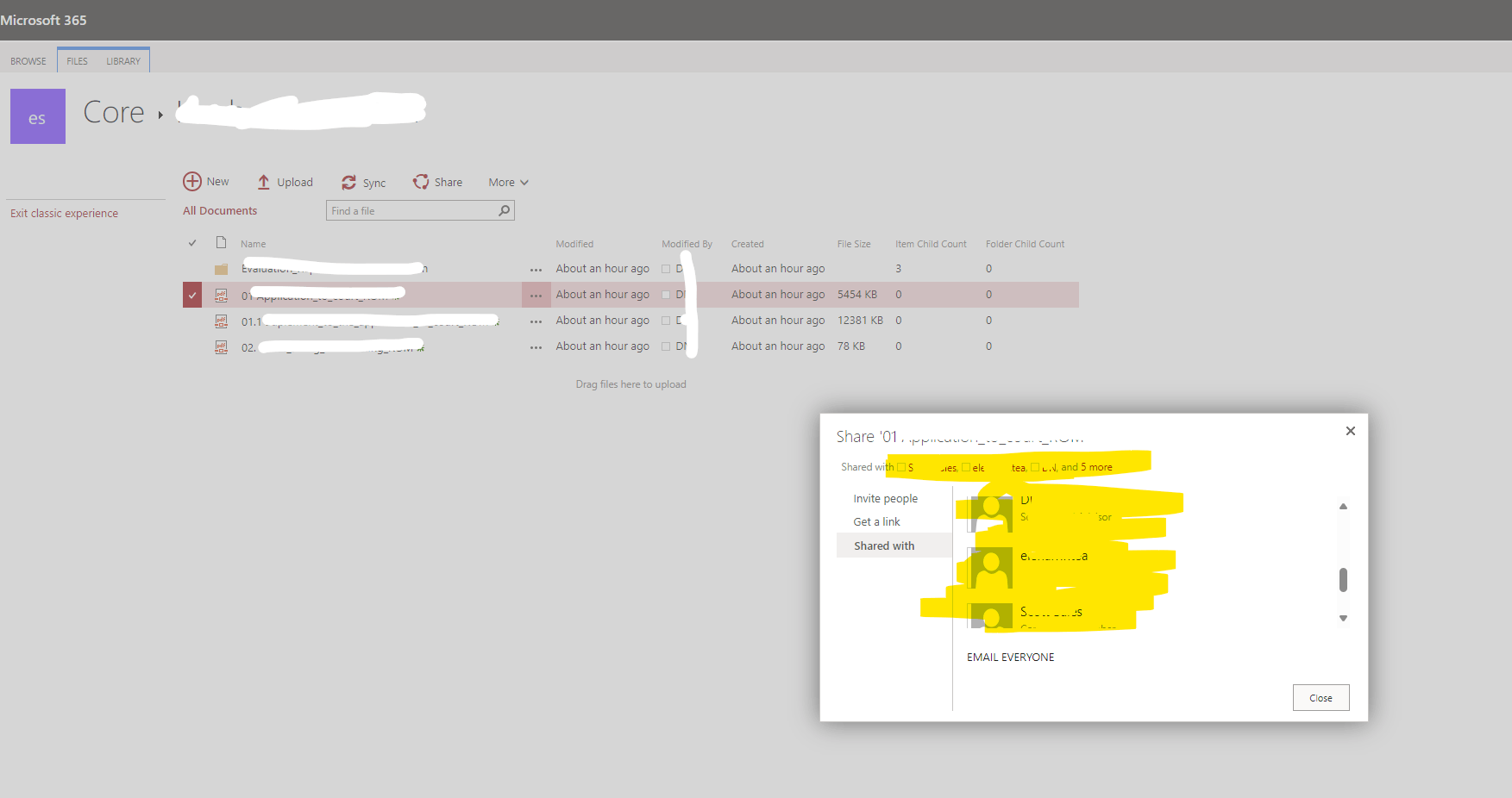 Why external user see all members in SharePoint website ( project ...