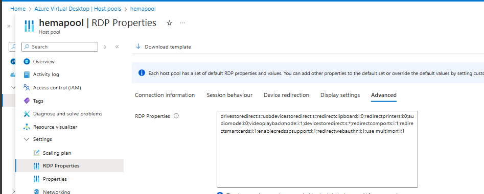 Azure virtual Desktop with Windows app screen settings issue ...