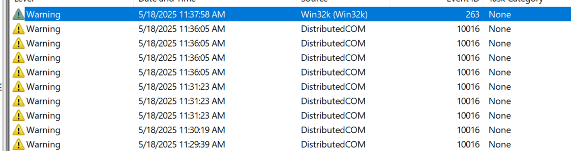 Issues with DCOM - Microsoft Q&A