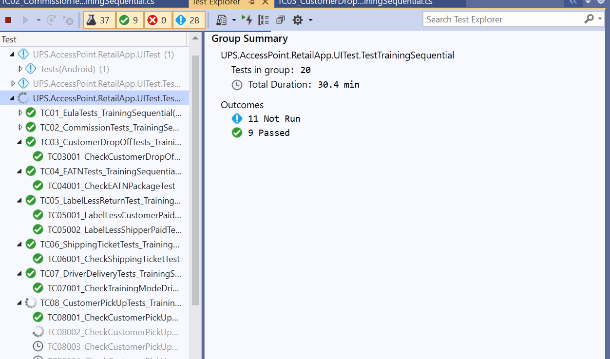 Xamarin UI Test- Inconsistent Behavior - Microsoft Q&A Xamarin UI Test- Inconsistent Behavior - Microsoft Q&A