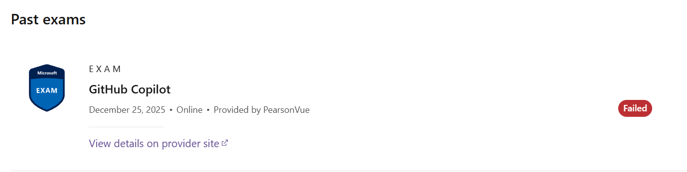 I have given GH-300 exam from microsoft learn in which I failed. I am ...