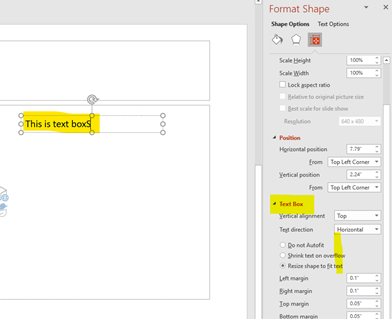 shrink text on overflow not working - Microsoft Q&A