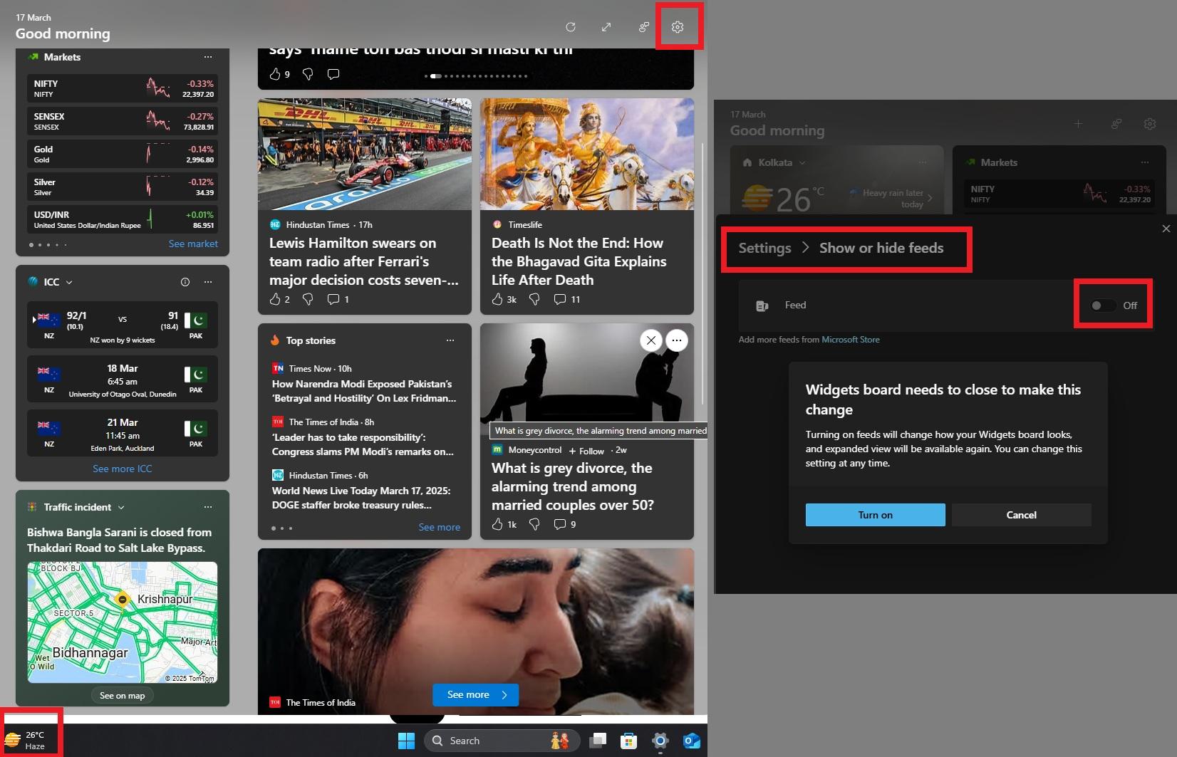 how to shut down the msn news on my pc - Microsoft Q&A