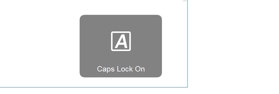 Windows 10 caps lock notification - Microsoft Q&A
