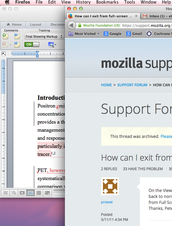 Problems with Word: entire document goes blank, or squares appear in ...