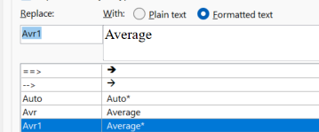 How do I get Autocorrect with Formatted Text to only apply to the ...
