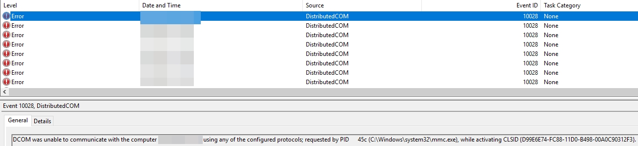 We created a new certificate server in Windows 2019. When we try to ...