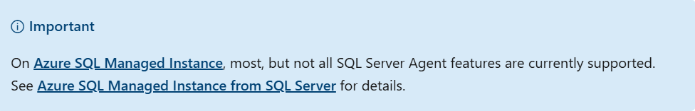 Alerts in Managed instance - Microsoft Q&A