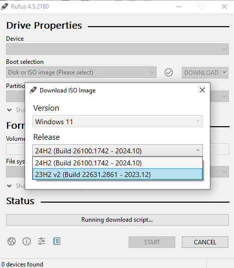 Download iso of windows 11 that is older than the newest update (a ...