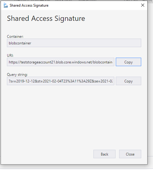 Azure Storage Account Container Access On Browser Microsoft Qanda