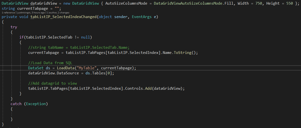 How to get cell value of DataGridView inside TabControl - Microsoft Q&A How to get cell value of DataGridView inside TabControl - Microsoft Q&A