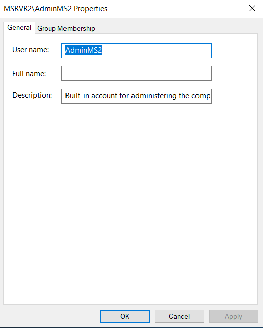 When we rename the account, by default account name doesn’t change ...