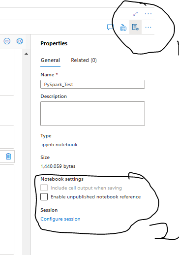 How to reference to an unpublished notebook in a pipeline in synapse - Microsoft Q&A