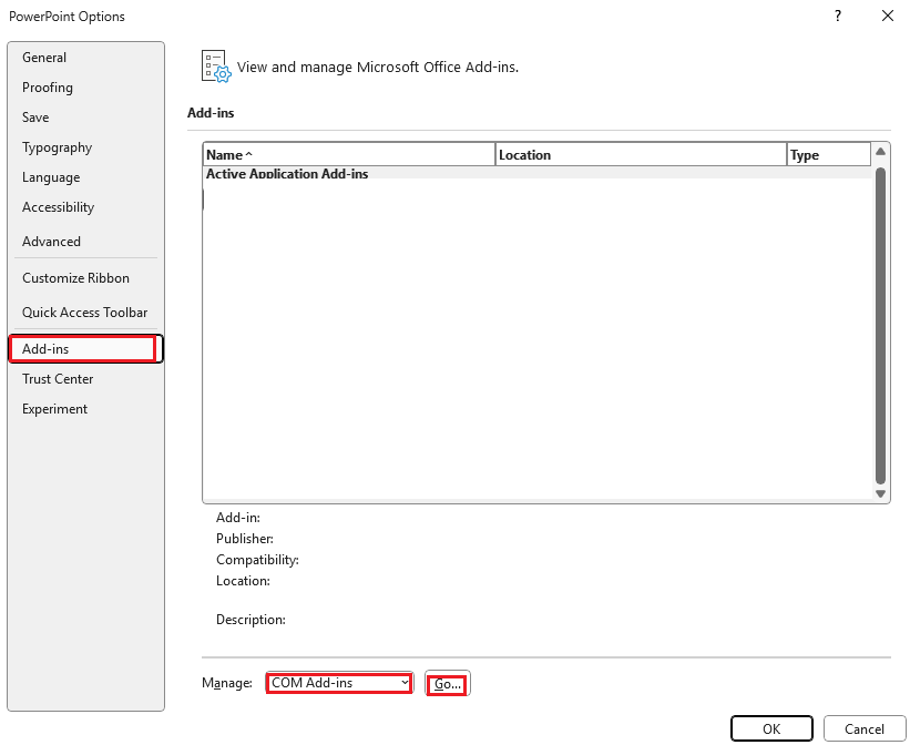 Microsoft 365 PowerPoint startup error. - Microsoft Q&A