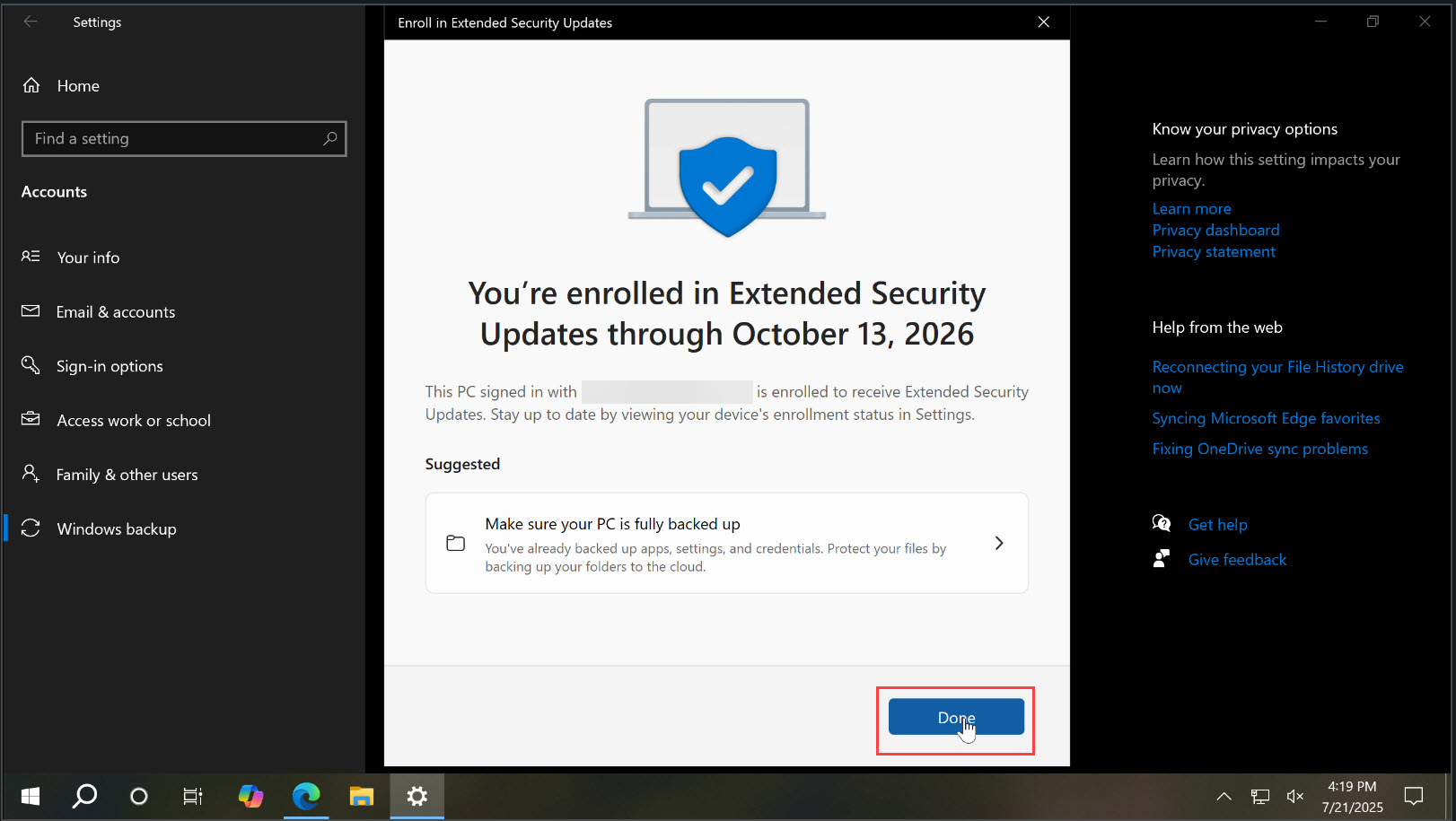 How to enroll Windows 10 in Extended Security Updates - ARTICLE ...