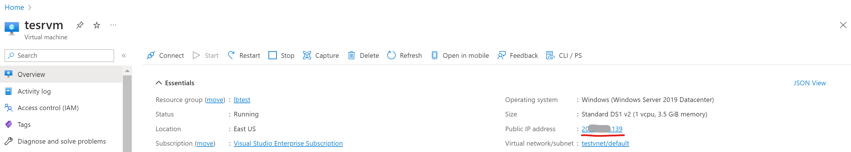 Public Load Balancer - Not able to take RDP for a VM - Microsoft Q&A