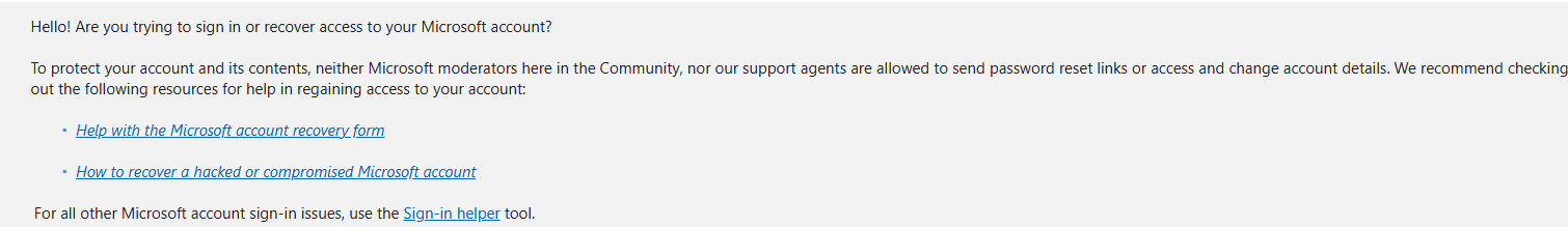 Lost access to authenticator for my other outlook account. - Microsoft Q&A