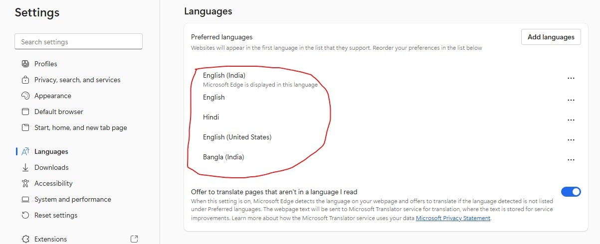 Edge always shows prices in Dollars, not in local currency. - Microsoft Q&A