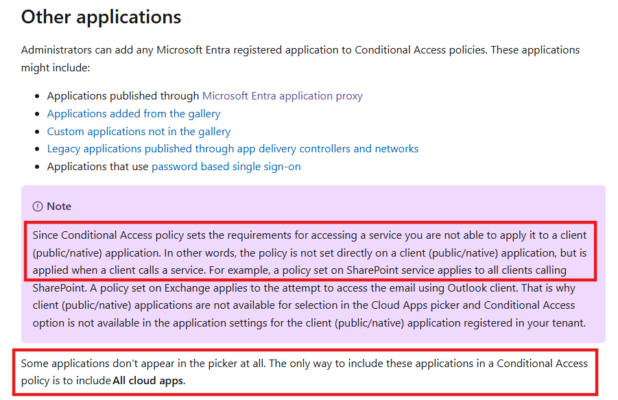 How can I apply a Conditional Access Policy to a Desktop application in ...