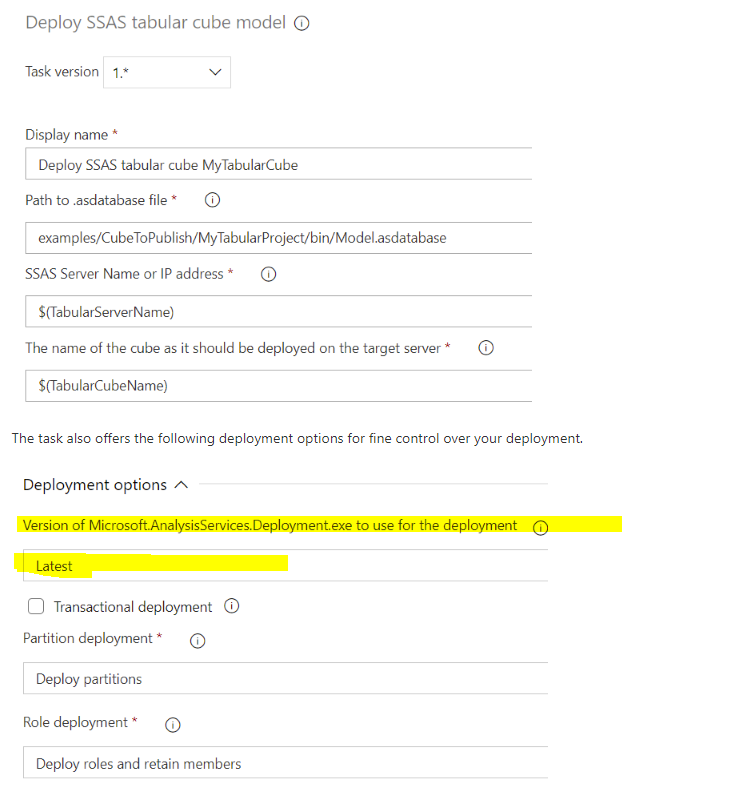 azure devops - Deploy SSAS tabular cube model error - Microsoft Q&A azure devops - Deploy SSAS tabular cube model error - Microsoft Q&A