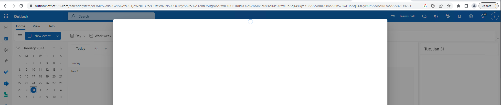 Weblink from groups calendarview Graph API doesn't work event after encoding - Microsoft Q&A