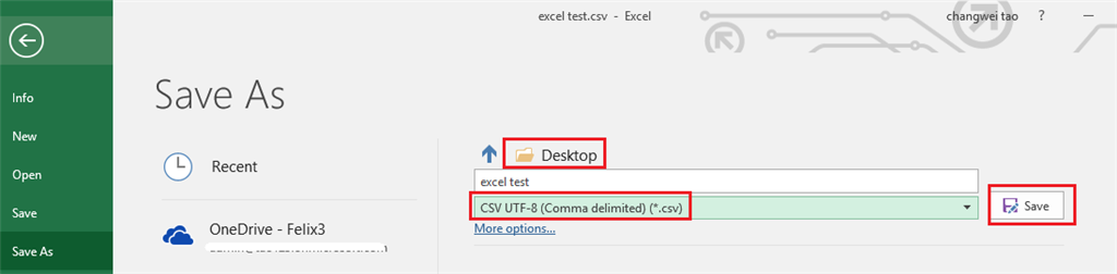 Weird Characters in CSV - Microsoft Q&A