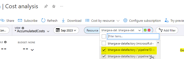 How do I determine the per pipeline execution costs in Azure Synapse? - Microsoft Q&A