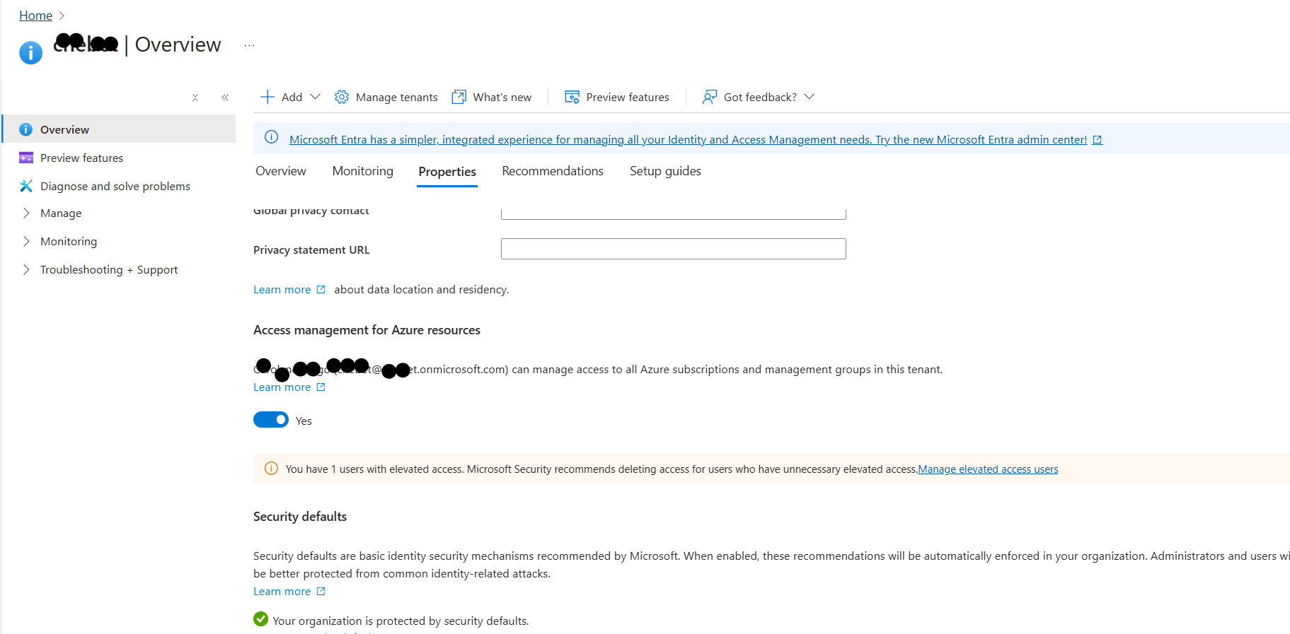 Unable to assign Global Administrator Role - Microsoft Q&A