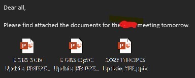 Outlook Dark Mode not showing the embedded file icon text correctly - Microsoft Q&A