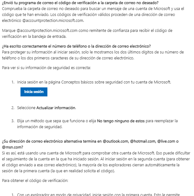 Cómo puedo desbloquear mi cuenta de Microsoft? - Microsoft Q&A