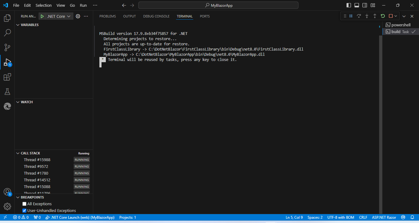 Create, Reference and use a Razor class library. - Microsoft Q&A