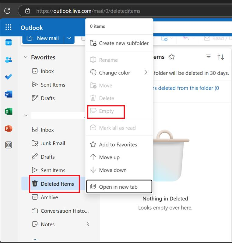 Getting account error connection to server failed on my msn email on ...