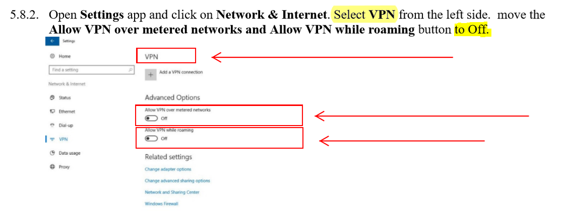 Turning VPN On or Off - Microsoft Q&A