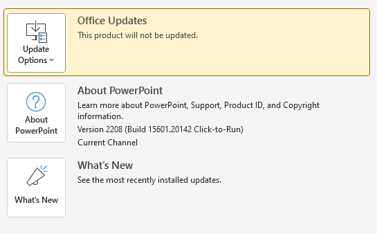 Sketched style outline option greyed out in MS office - Microsoft Q&A