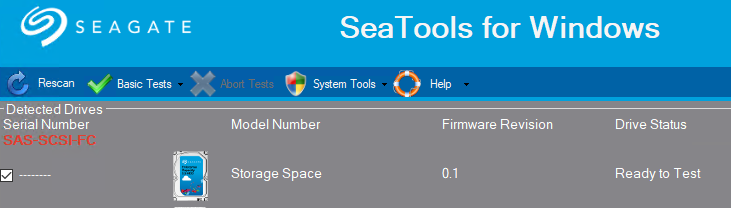Windows storage spaces file system problem - Microsoft Q&A