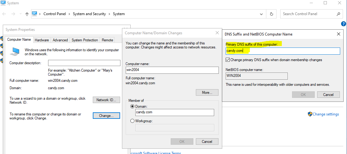 What will happen if I add my personal computer to a Connection-specific DNS Suffix? - Microsoft Q&A