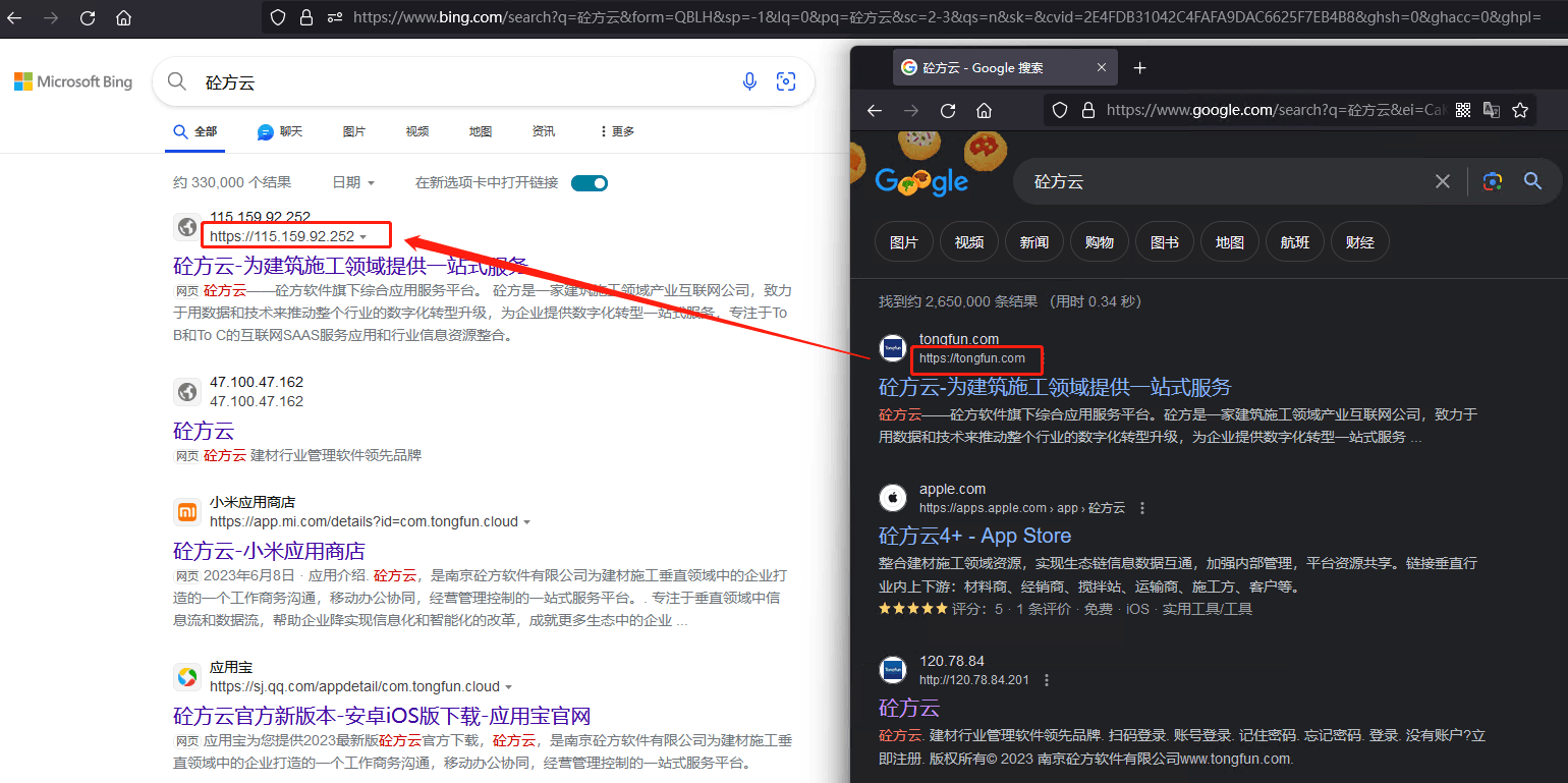 Why Bing is indexing my website by IP address instead of domain name ...