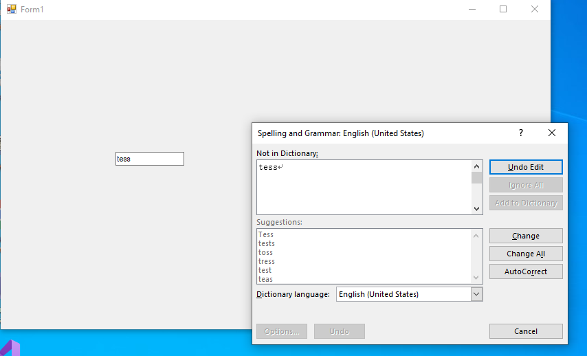 Microsoft.Office.Interop.Word setting SpellChecking Window Size and Location - Microsoft Q&A