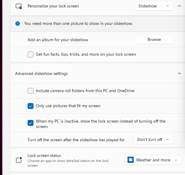 delete pic from screen saver - Microsoft Q&A