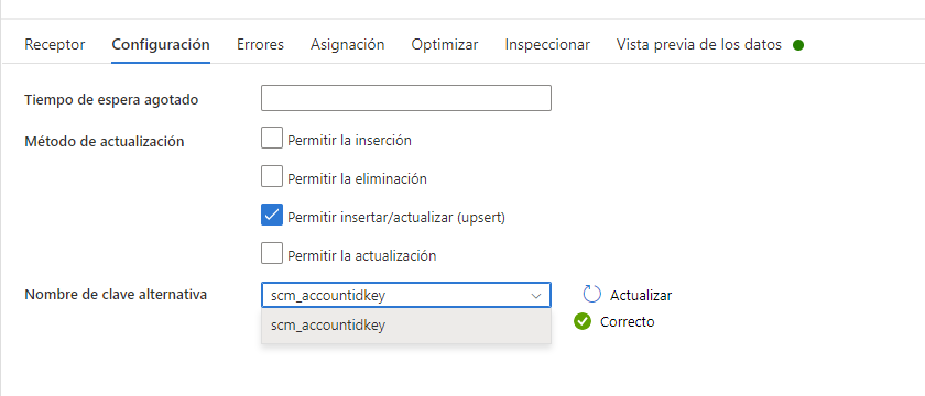 Adf Upsert Data In Dynamics With Alternate Key Get Error Doesn´t