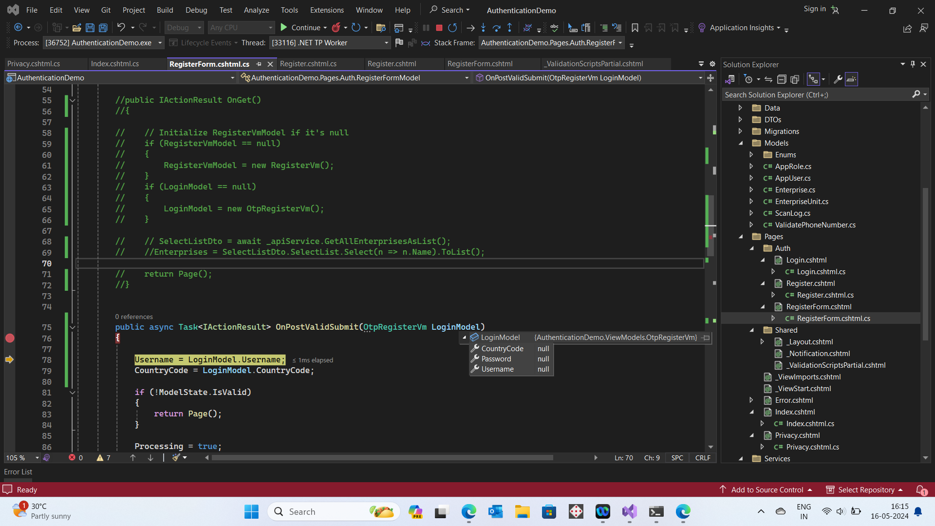 How to pass input data from one page to another page property - Microsoft Q&A